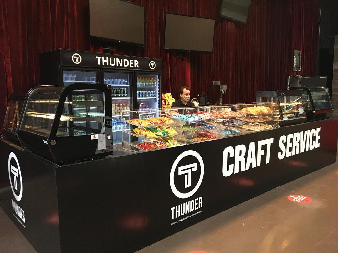 Catering + Cafe + Craft Service Bar & MrBeast Burger Virtual Kitchen - Thunder Studios